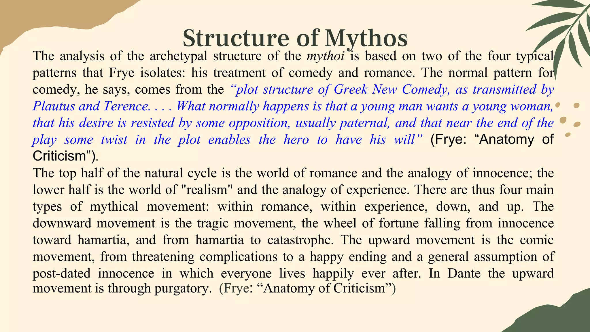 The_Cyclical_Pattern_of_the_Four_Mythos_of_Northrop_Frye_.pptx