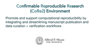 Jonathan David Crabtree - The Dataverse Community: Supporting Open Science and Reproducibility ...