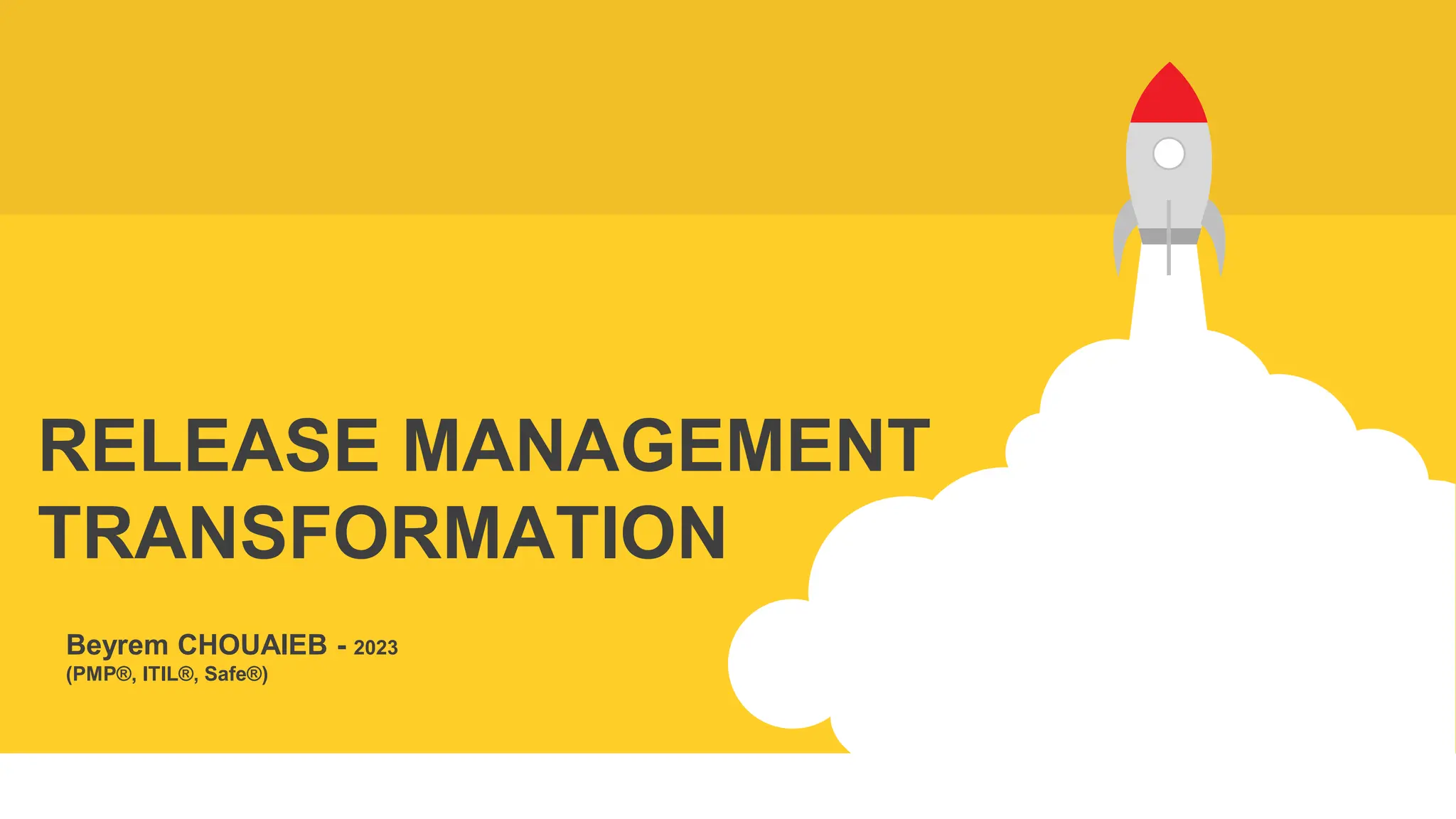 Release management transformation - let's start | PPT