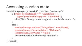 Module-5_WTA_Managing State & jQuery | PPT