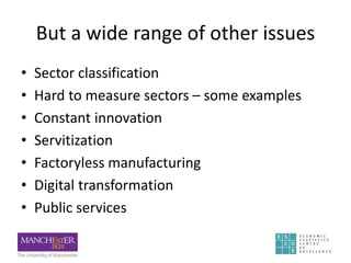 Measuring the Service Sector | PPTX