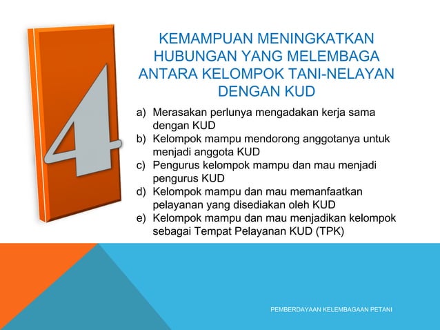 5 jurus kemampuan kelompok tani sk mentan no. 41 thn 1992 | PPT