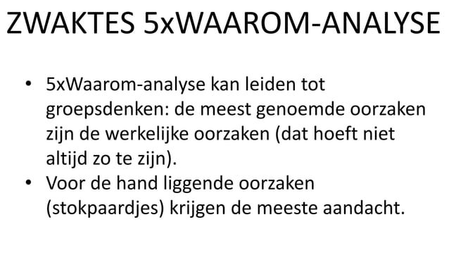 5 keer Waarom slideshare.pptx