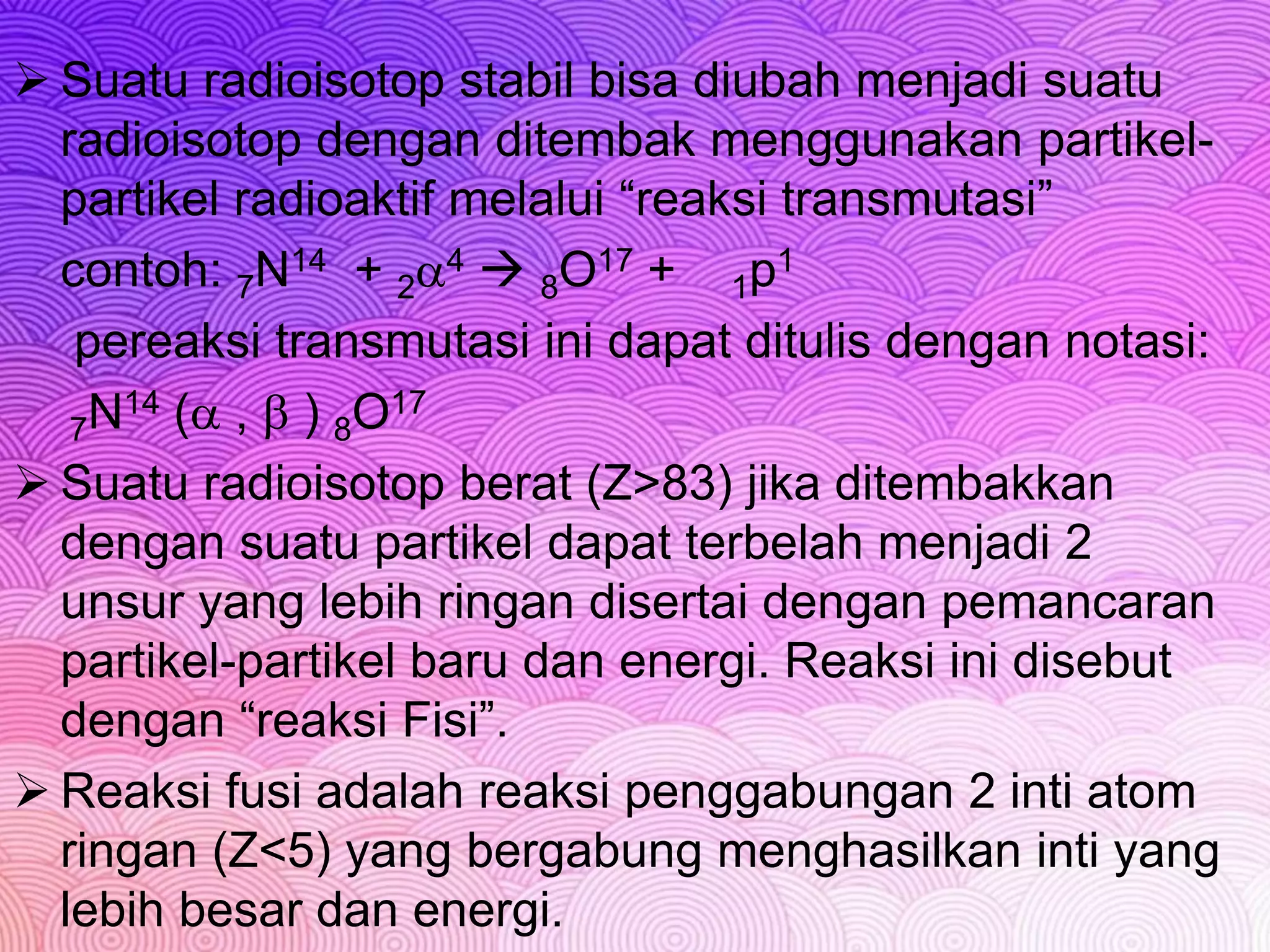 5 kel 5 kimia inti dan radio kimia | PPTX