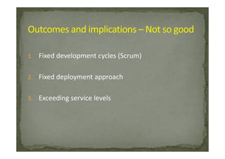 Kevin Holland - Rethinking service levels to suit DevOps and Agile environments | PPT