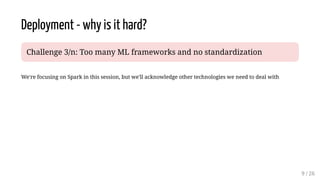 From Prototyping to Deployment at Scale with R and sparklyr with Kevin Kuo | PDF
