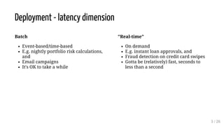 From Prototyping to Deployment at Scale with R and sparklyr with Kevin Kuo | PDF