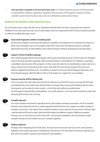 The 5 Biggest Benefits of Source Code Analysis | PDF