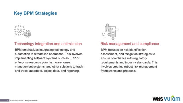 5 Key BPM Strategies for Pharmaceutical Supply Chain | PPTX