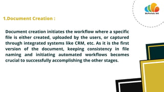5 Key Components of a Document Management Workflow | PDF