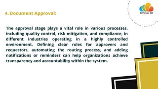 5 Key Components of a Document Management Workflow | PDF