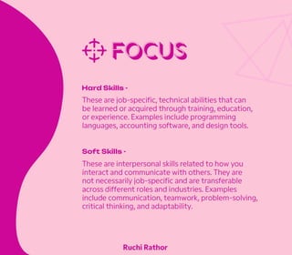 5 key differences between Hard skill and Soft skills | PPT