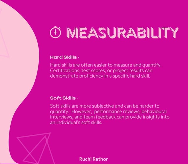 5 key differences between Hard skill and Soft skills | PPT