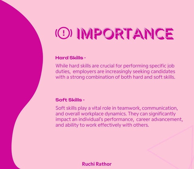 5 key differences between Hard skill and Soft skills | PPT
