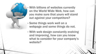 5 key elements every website needs | PPT