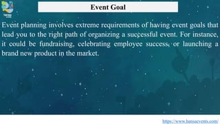 5 key elements of any event | PPTX | Business | Business and Finance
