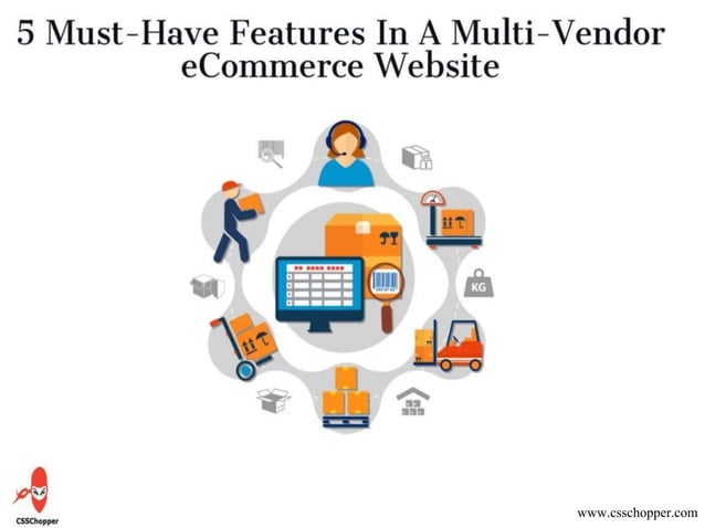 5 Key Features In A Multi Vendor Ecommerce Website Development Ppt