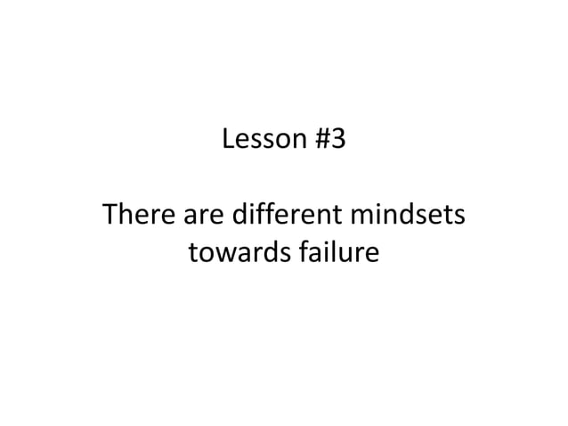 5 key lessons from Failing Forward Conference 2013 | PPT