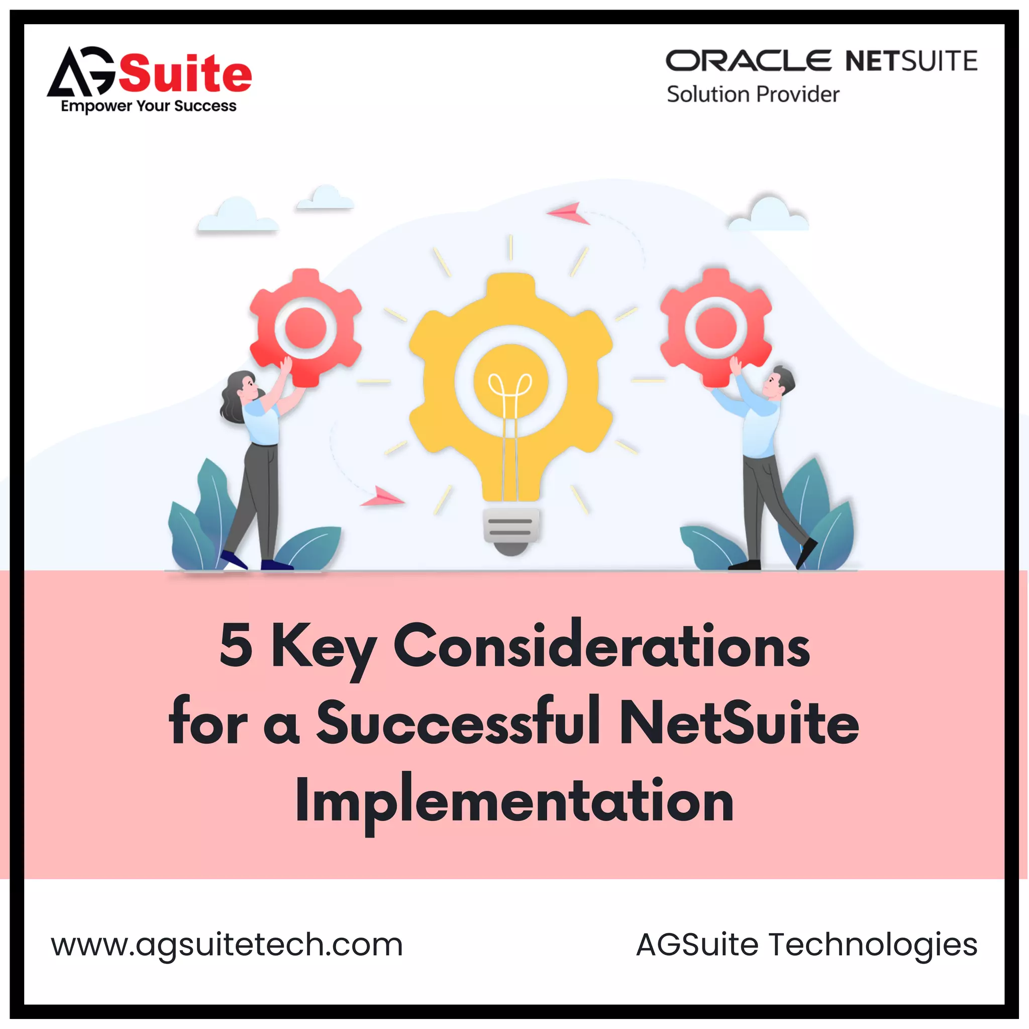 5 key Considerations For a Successful NetSuite Implementation | PDF