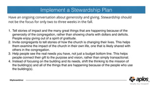 5 Keys For Church Financial Stewardship | PDF
