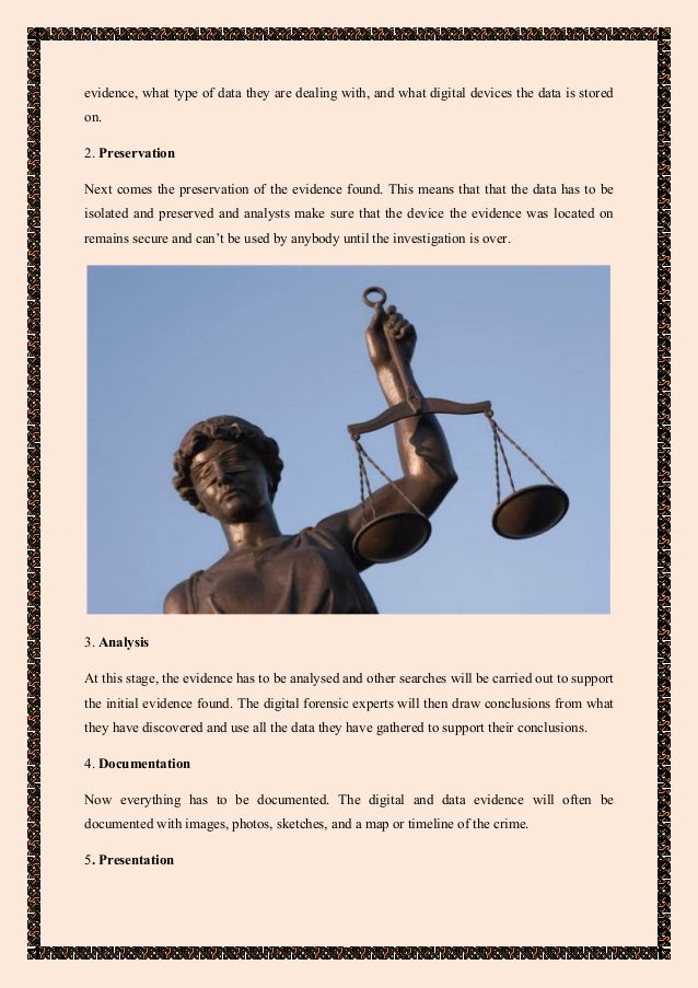 5 Key Steps Involved In Digital Forensic Science | PDF