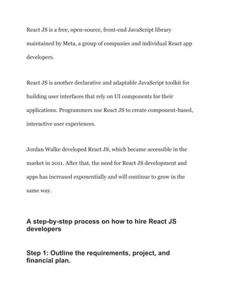 5 Key Steps to Successfully Hire Reactjs App Developers.pdf