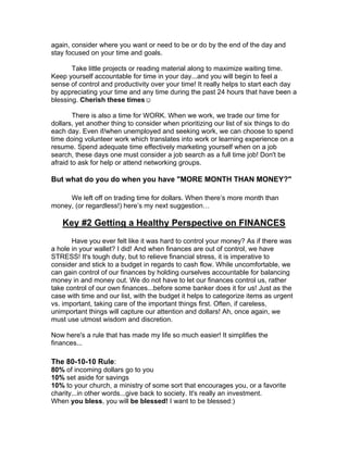 5 Keys To Getting Your Life In Perspective | PDF