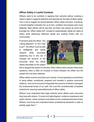 5 keys to improved officer safety and performance(1) | PDF