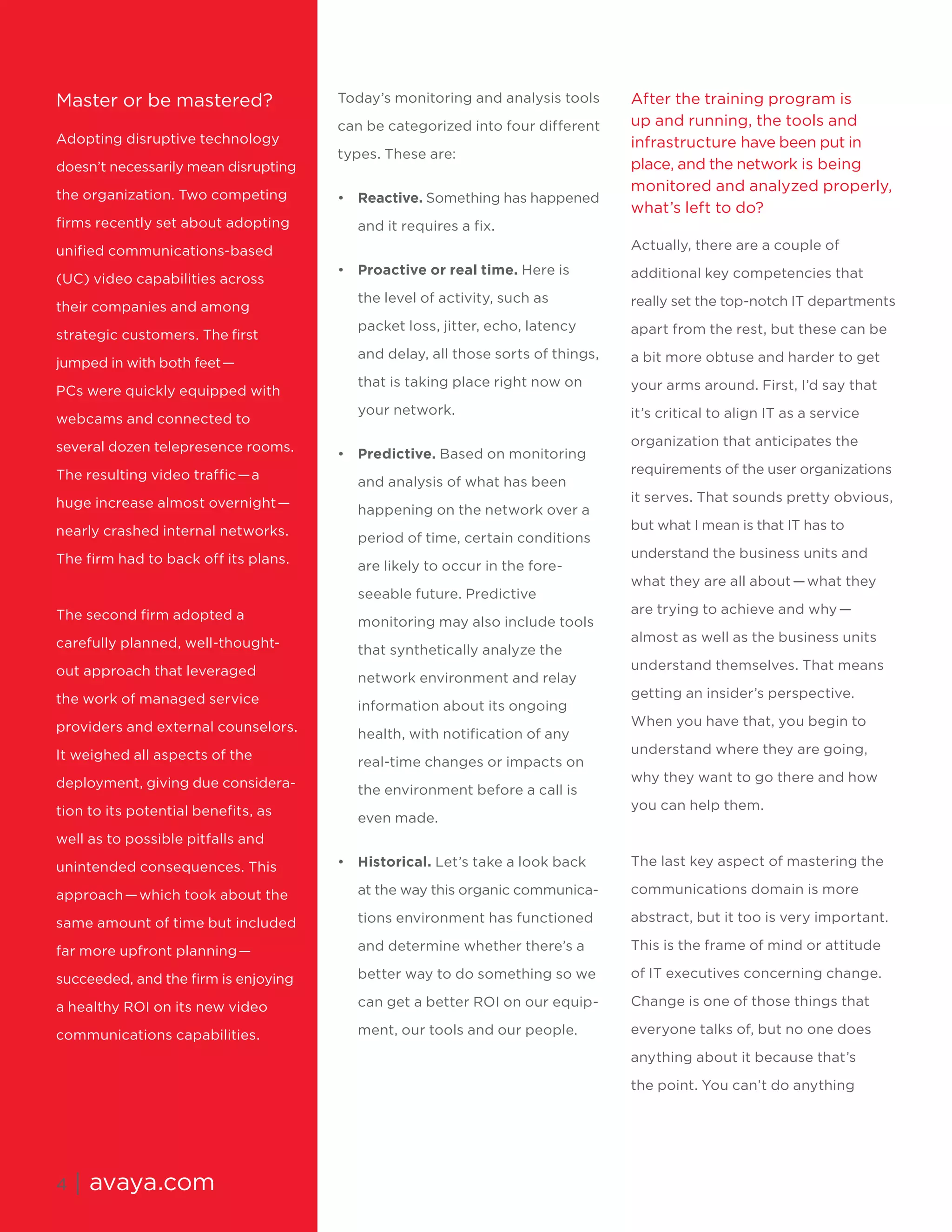 5 Keys to Mastering Today's Communication Domain | PDF