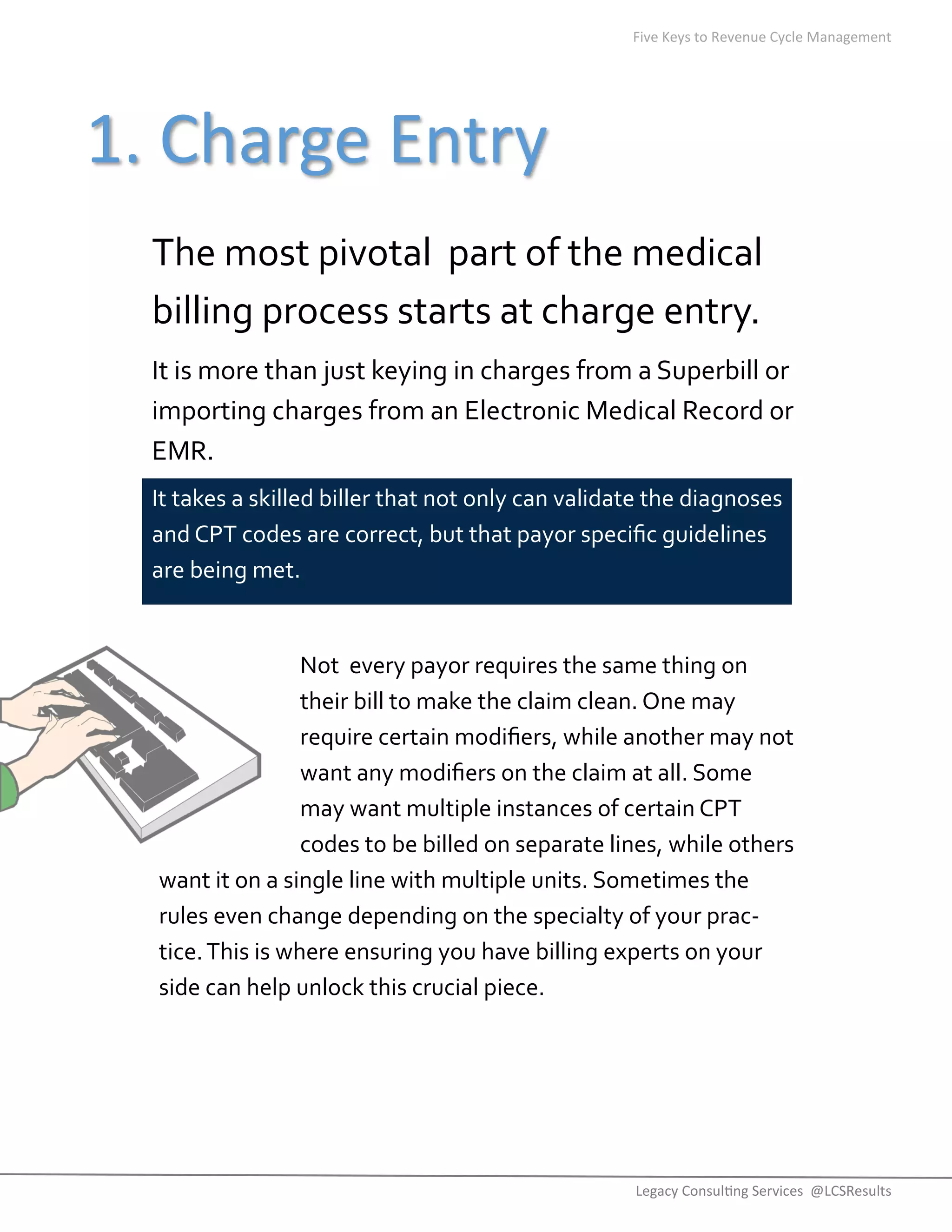 5 keys to Revenue Cycle Management | PDF