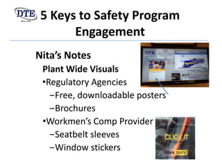 5 keys to safety program engagement | PPTX