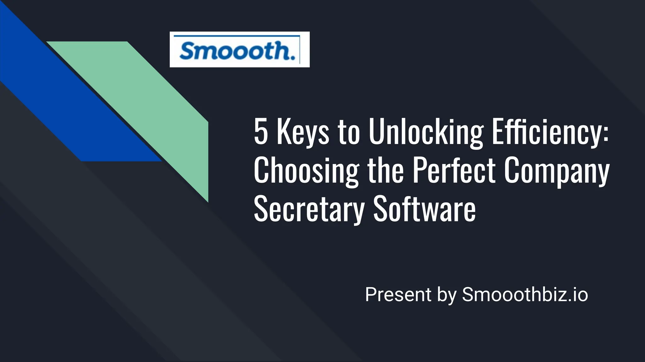 Unlocking Efficiency: Choosing the Perfect Company Secretary Software | PPT Unlocking Efficiency: Choosing the Perfect Company Secretary Software | PPT