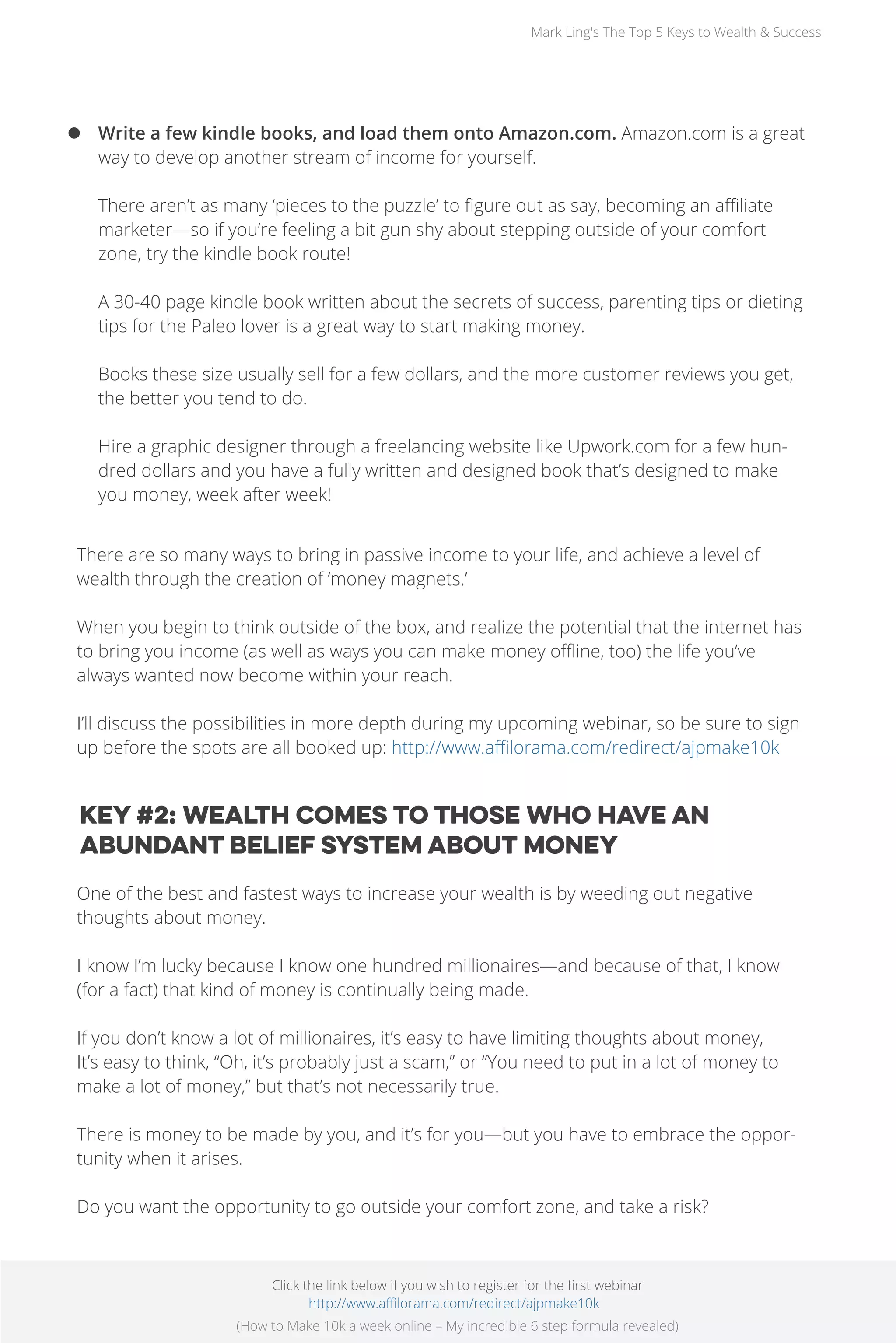 5 keys to wealth and success | PDF