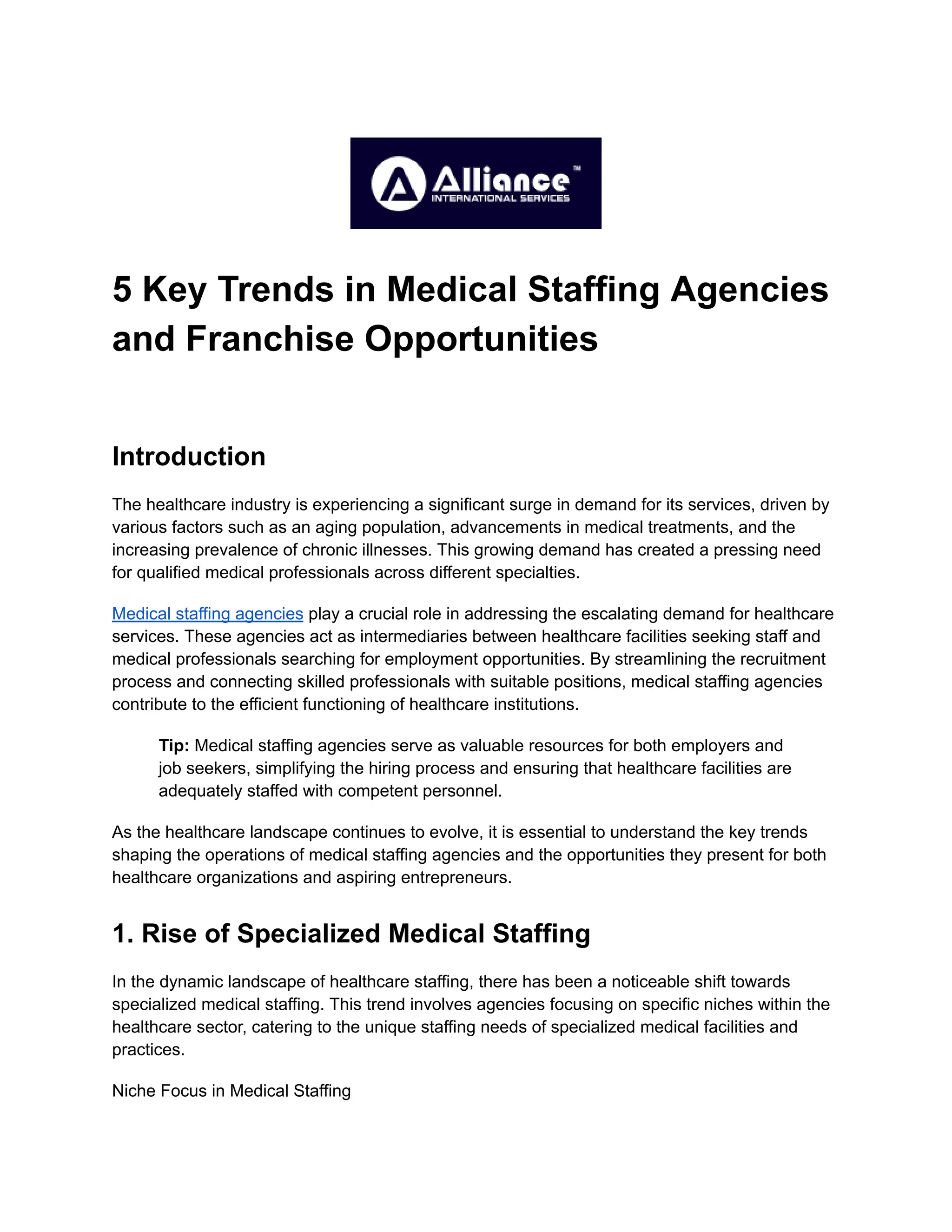5 Key Trends in Medical Staffing Agencies and Franchise Opportunities.pdf