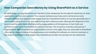 5 key trends of sharePoint as a service in 2019 | PDF