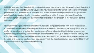 5 key trends of sharePoint as a service in 2019 | PDF