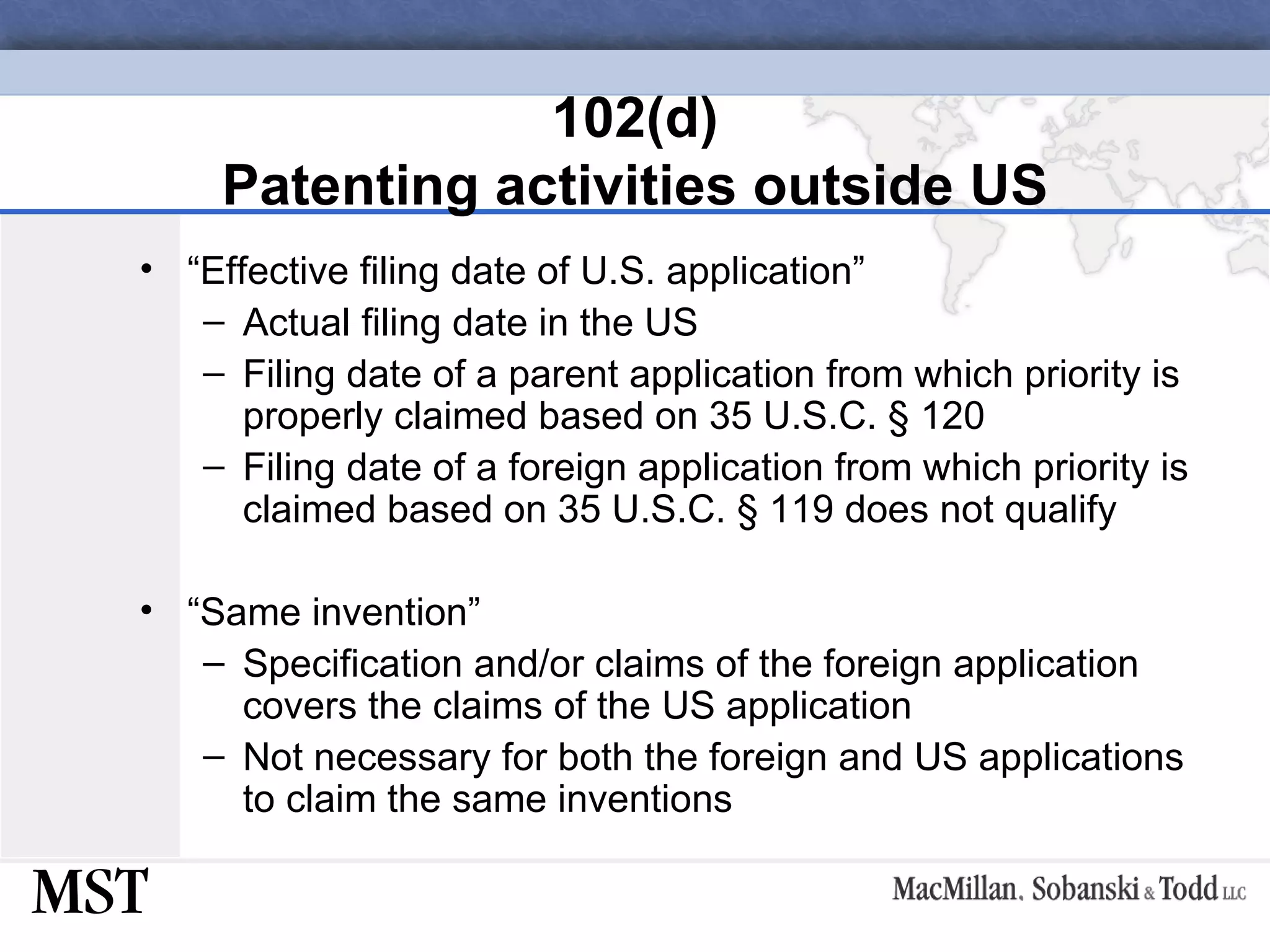 05-Patent Novelty 35 USC §102 | PPT