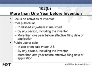 05-Patent Novelty 35 USC §102 | PPT