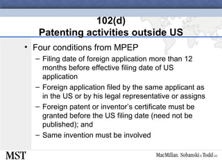 05-Patent Novelty 35 USC §102 | PPT