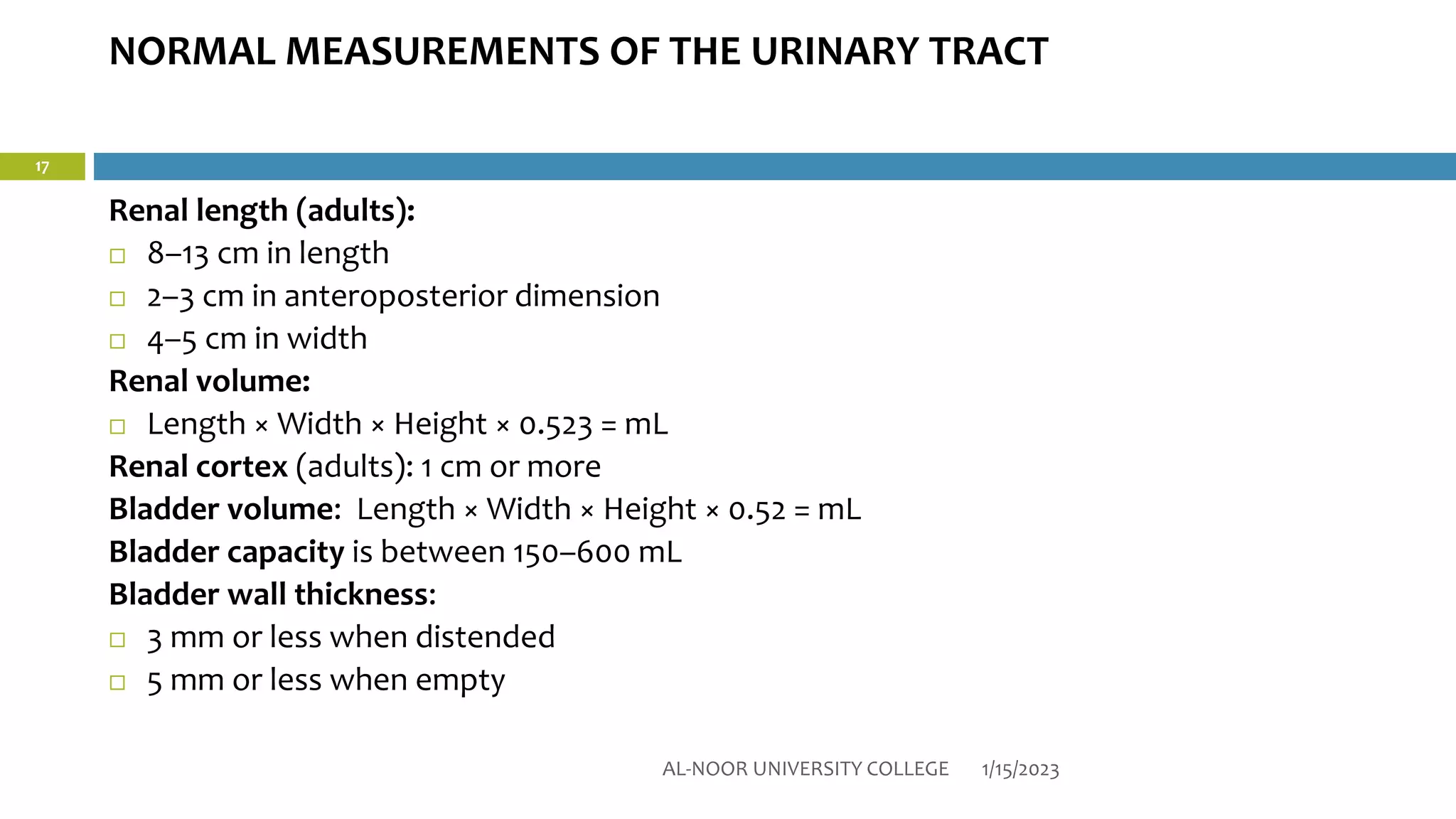 ultrasound of kidneys | PPTX