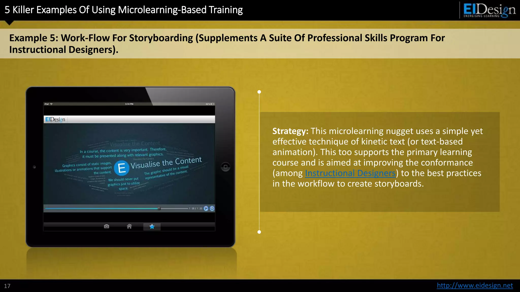 5 Killer Examples : How to Use Microlearning Based Training Effectively ...