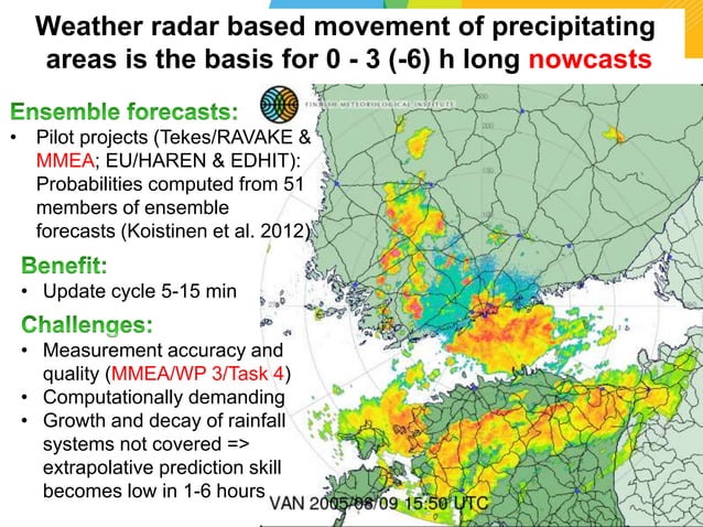 Probabilistic weather forecasts for risk management of extreme events ...