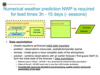 Probabilistic weather forecasts for risk management of extreme events ...