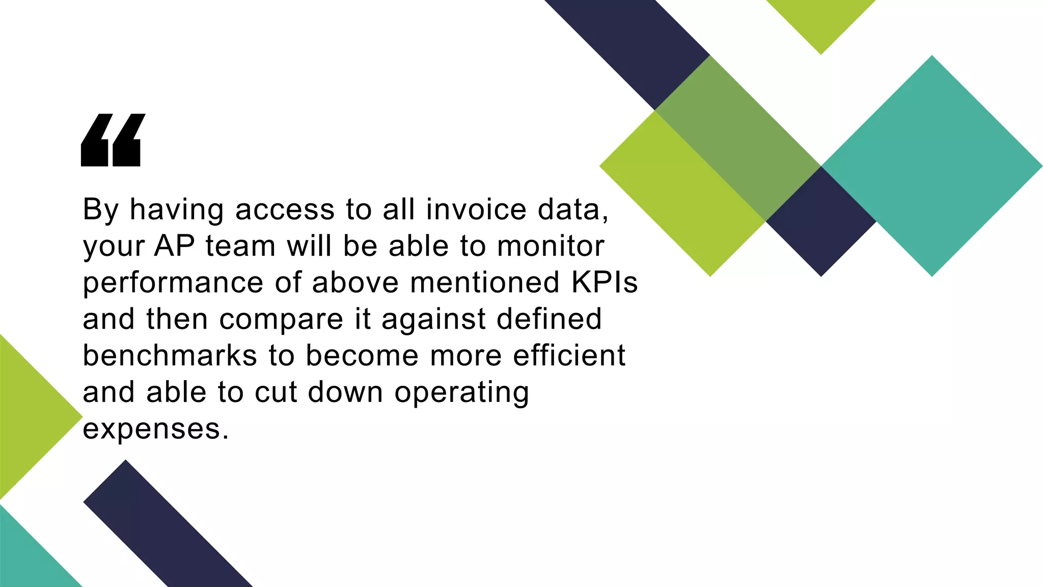 5 KPIs That Drive Accounts Payable Performance | PPT