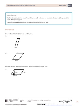 G6 m5-a-lesson 1-s | DOCX | Physics | Science