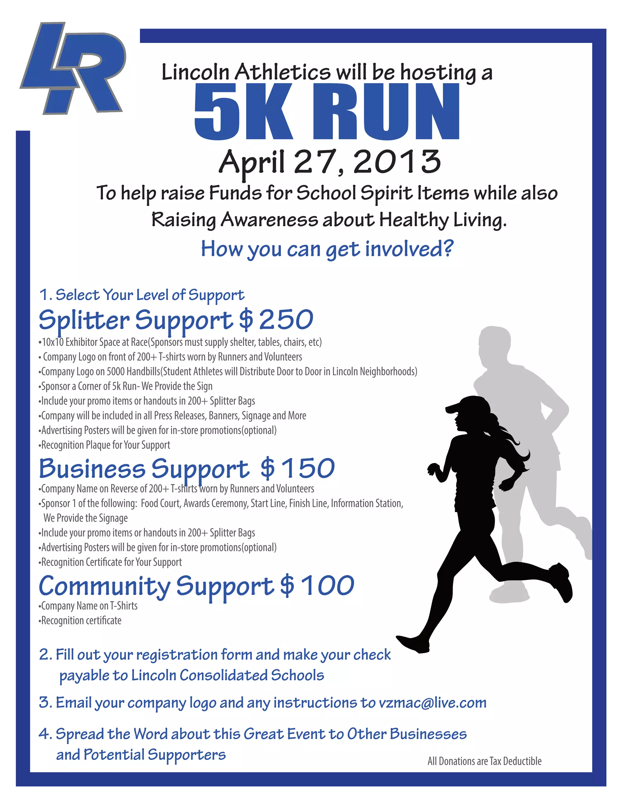 5 k run sponsorship | PDF