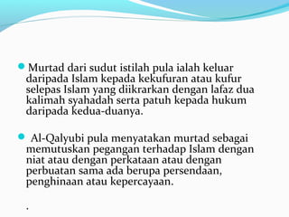 kufur , murtad | PPT