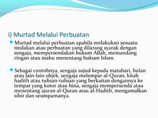 kufur , murtad | PPT