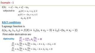 5 Kuhn-Tucker Conditions explained for optimization | PDF