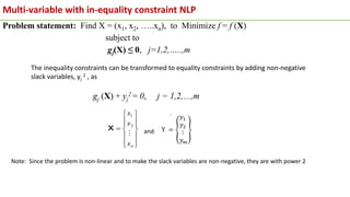 5 Kuhn-Tucker Conditions explained for optimization | PDF